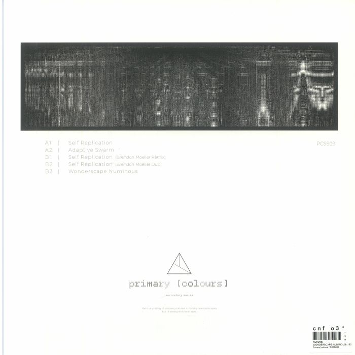ALTONE - Wonderscape Numinous Vinyl at Juno Records.