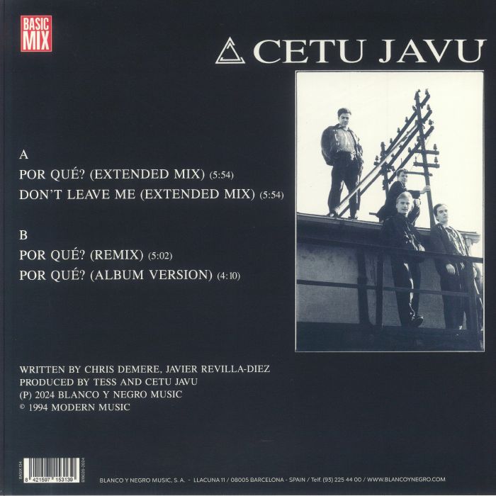 CETU JAVU - Por Que? Vinyl at Juno Records.