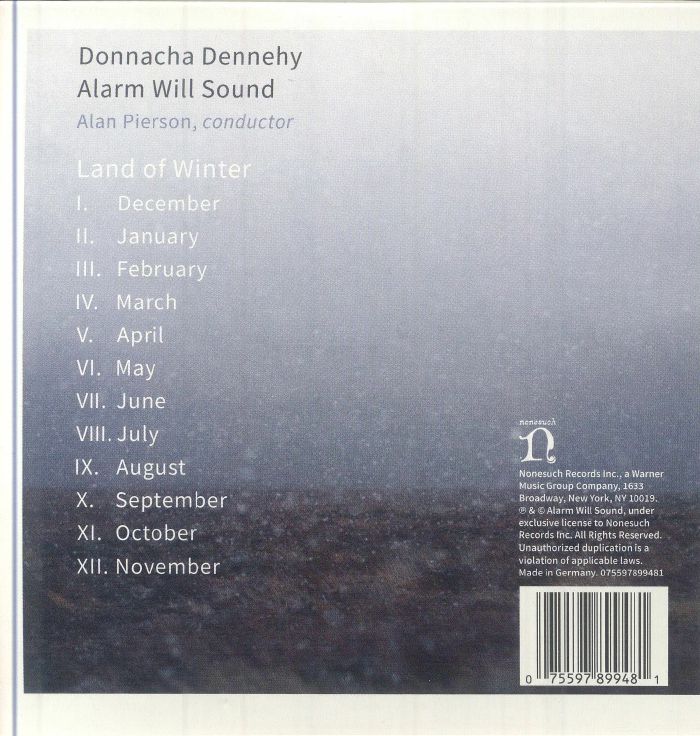 Donnacha DENNEHY/ALAN PIERSON/ALARM WILL SOUND - Land Of Winter CD at ...