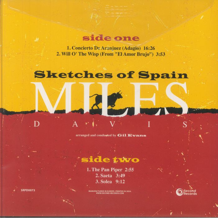 Miles DAVIS - Sketches Of Spain (reissue) Vinyl at Juno Records.