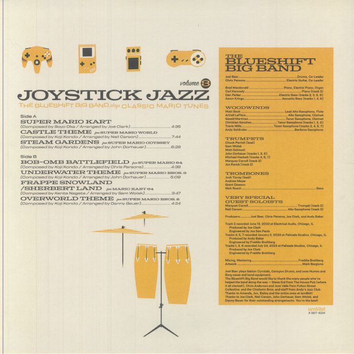 The BLUESHIFT BIG BAND - Joystick Jazz: The Blueshift Big Band Plays ...