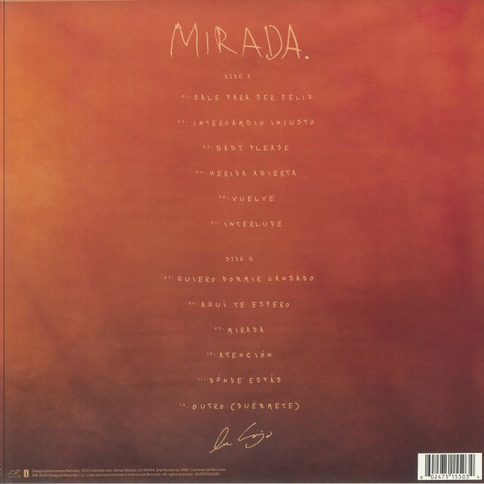 Ivan CORNEJO - Mirada Vinyl at Juno Records.