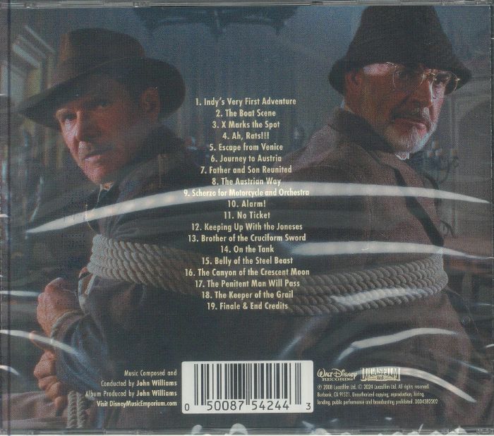 John WILLIAMS - Indiana Jones & The Last Crusade (Soundtrack) CD at ...