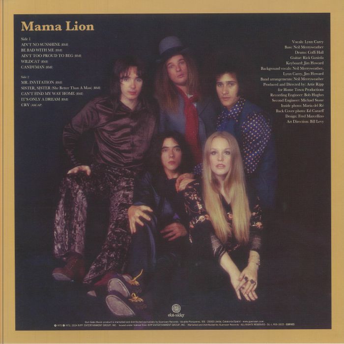 MAMA LION - Preserve Wildlife (remastered) Vinyl at Juno Records.