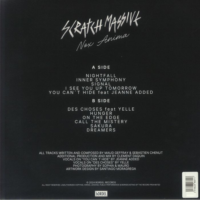 SCRATCH MASSIVE - Nox Anima Vinyl at Juno Records.