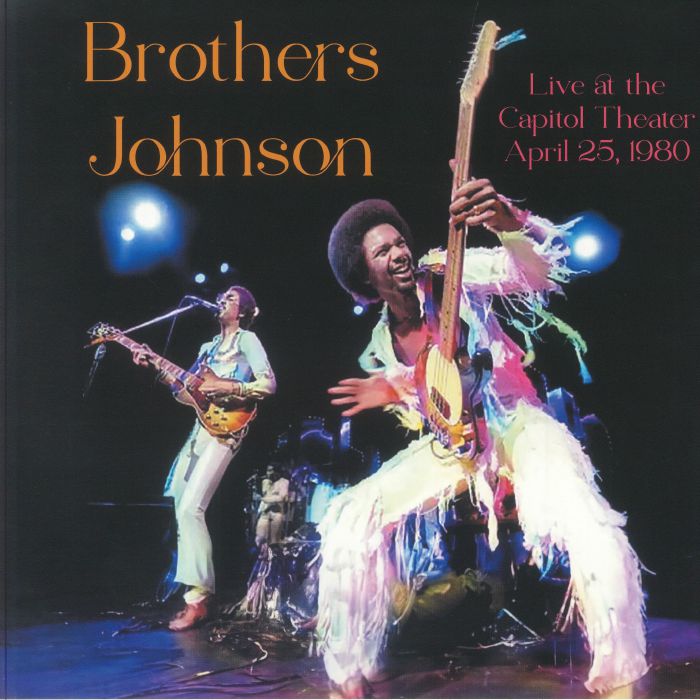 The BROTHERS JOHNSON - Live At The Capitol Theater April 25 1980 Vinyl ...
