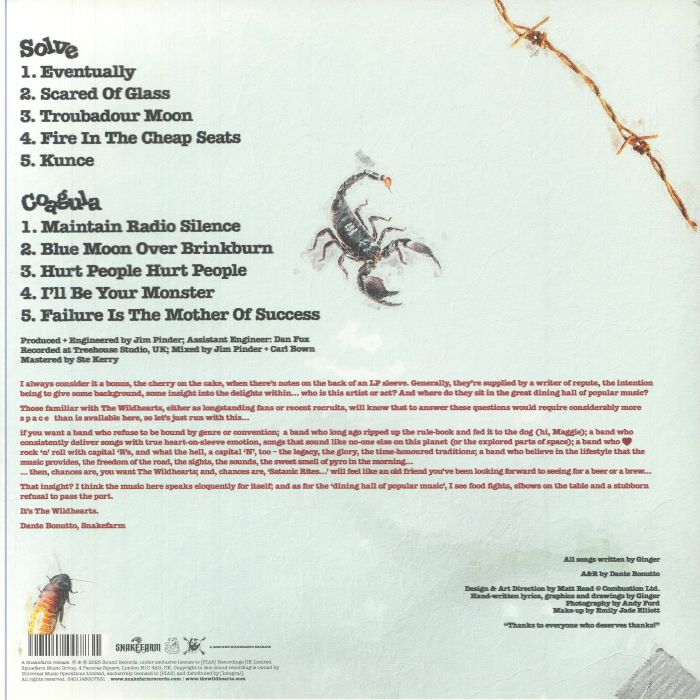 The WILDHEARTS - Satanic Rites Of レコード at Juno Records.