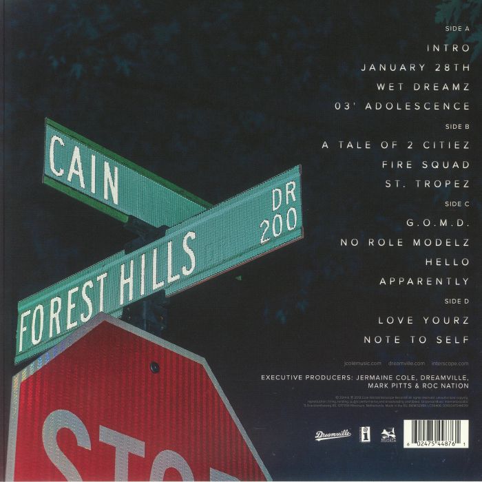 J COLE - 2014 Forest Hills Drive (10th Anniversary Edition) Vinyl at ...
