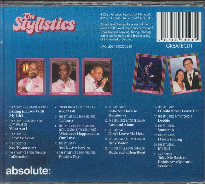 The STYLISTICS - Falling In Love With My Girl CD at Juno Records.