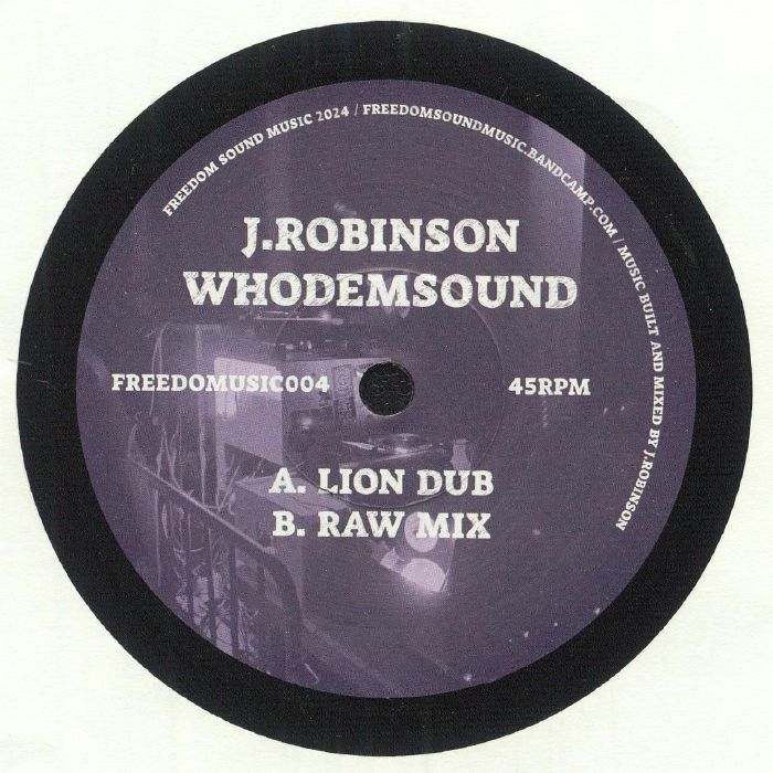 J ROBINSON/WHODEMSOUND - Lion Dub Vinyl at Juno Records.
