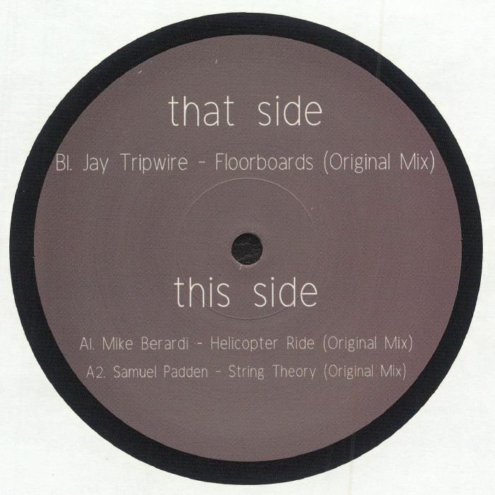 Mike BERARDI/SAMUEL PADDEN/JAY TRIPWIRE - MBK 003 Vinyl at Juno Records.