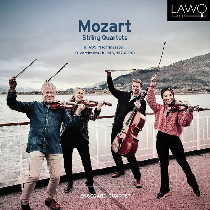 Wolfgang Amadeus MOZART/ENGEGARD QUARTET - String Quartets K 499 Hoffmeister Divertimenti K 136 ...