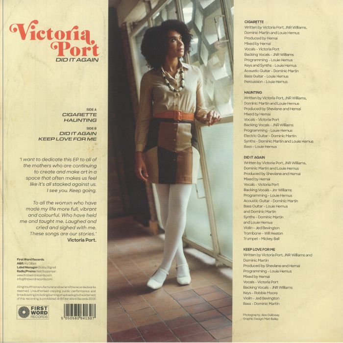 Victoria PORT - Did It Again Vinyl at Juno Records.