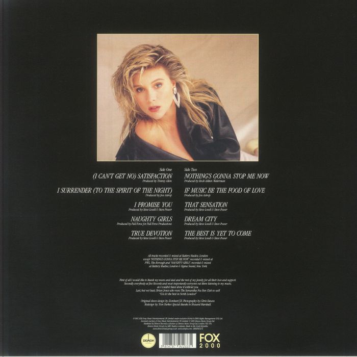 Samantha FOX - Samantha Fox (reissue) Vinyl at Juno Records.