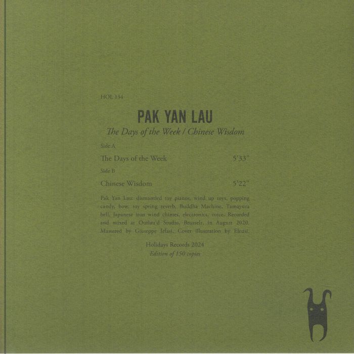 Pak Yan LAU - The Days Of The Week Vinyl at Juno Records.