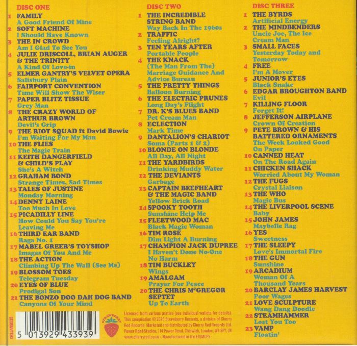 VARIOUS - Middle Earth: The Soundtrack Of London's Legendary Psychedelic Club 1967-1969 CD at ...