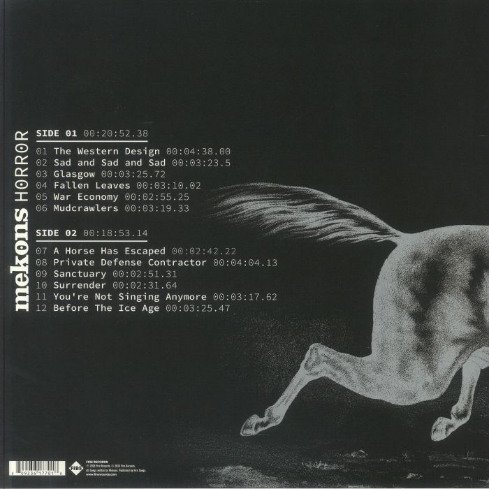 MEKONS - Horror Vinyl at Juno Records.