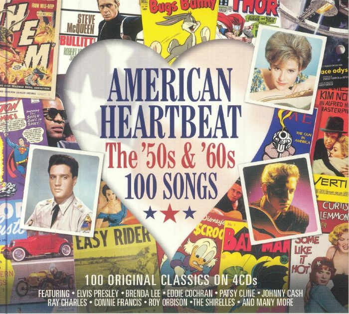 VARIOUS - American Heartbeat: The '50s & '60s 100 Songs CD at Juno Records.