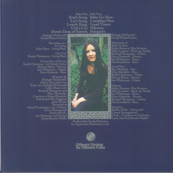 Shelagh McDONALD - Stargazer (reissue) Vinyl at Juno Records.