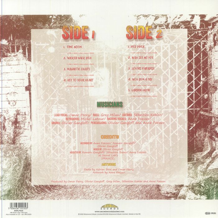 Omar PERRY - Channelling Lee Scratch Perry Vinyl at Juno Records.