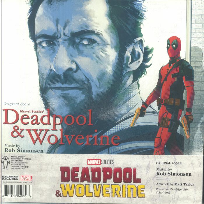 Rob Simonsen Deadpool Wolverine Soundtrack Vinyl At Juno Records