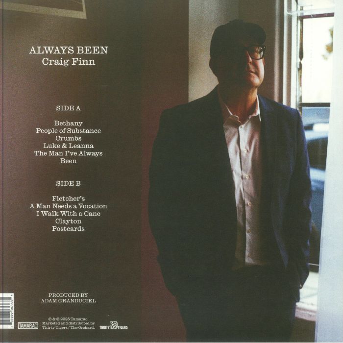 Craig FINN - Always Been Vinyl at Juno Records.