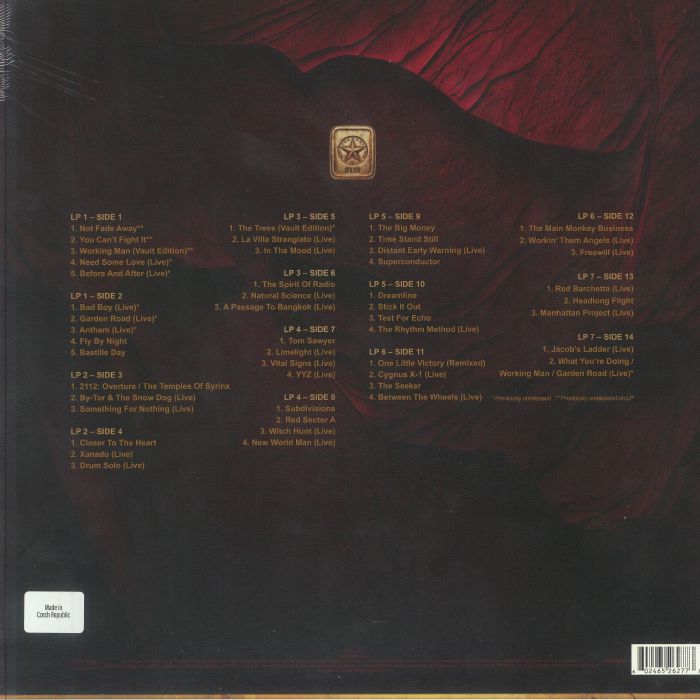 RUSH - Rush 50 (50th Anniversary Edition) Vinyl at Juno Records.