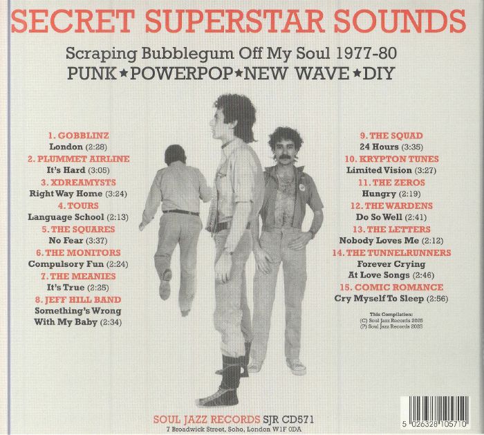 VARIOUS - Secret Superstar Sounds: Scraping Bubblegum Off My Soul 1977-80: Punk Powerpop New ...