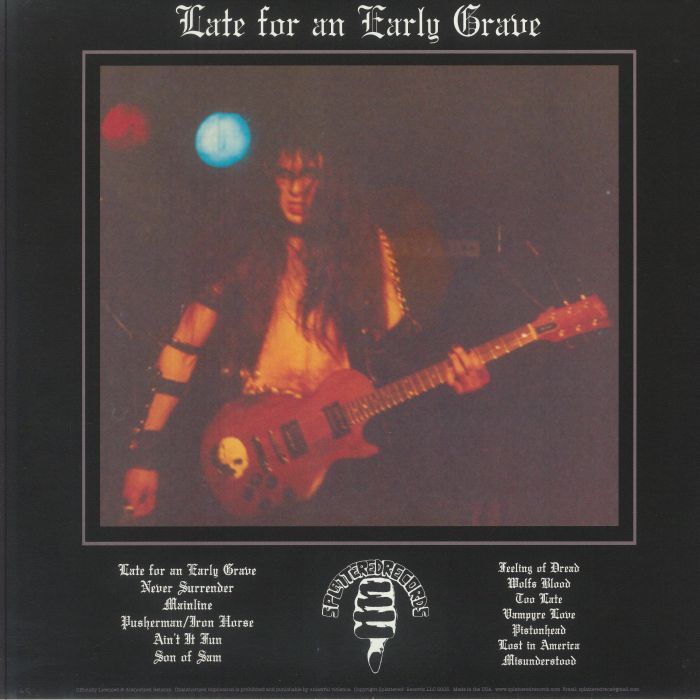 Victor GRIFFIN - Late For An Early Grave (remastered) Vinyl at Juno ...