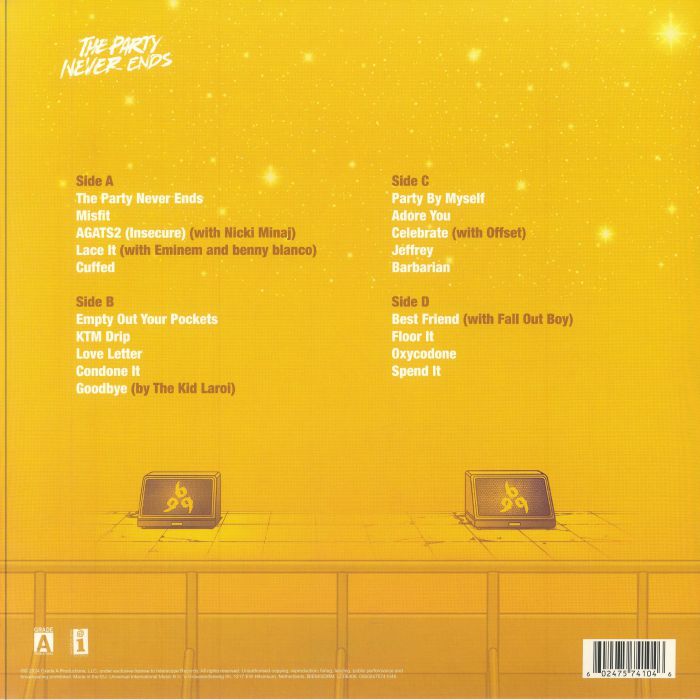 JUICE WRLD - The Party Never Ends Vinyl at Juno Records.