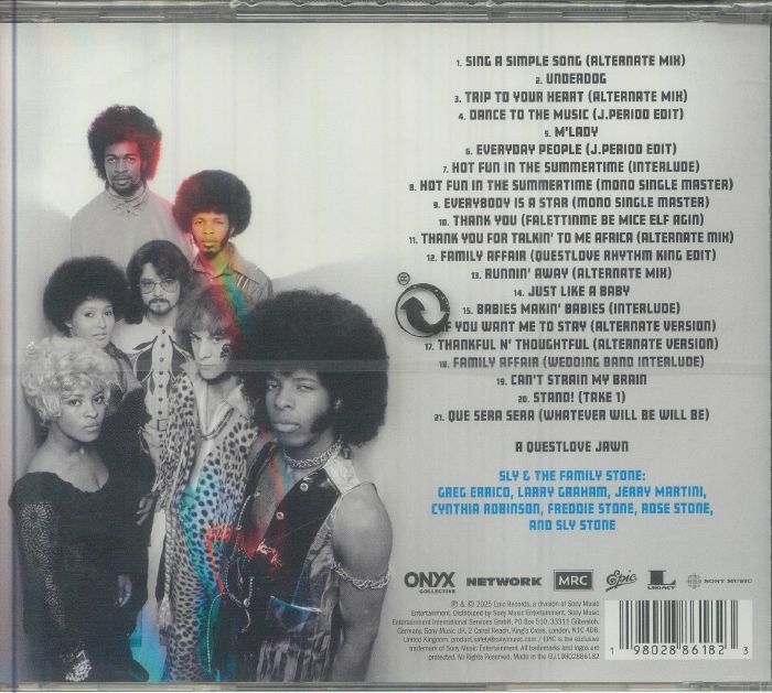 SLY & THE FAMILY STONE - Sly Lives! (aka The Burden Of Black Genius) (Soundtrack) CD at Juno ...