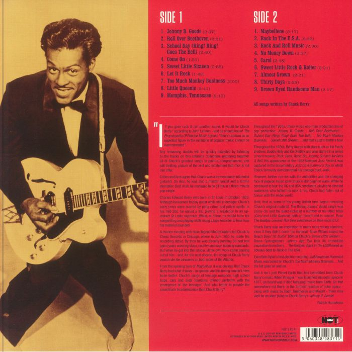 Chuck BERRY - The Ultimate Collection Vinyl at Juno Records.