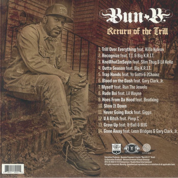 BUN B - Return Of The Trill (Record Store Day RSD 2025) Vinyl at Juno Records.