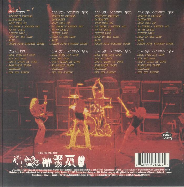 STATUS QUO - Status Quo: Live! (Deluxe Edition) CD at Juno Records.