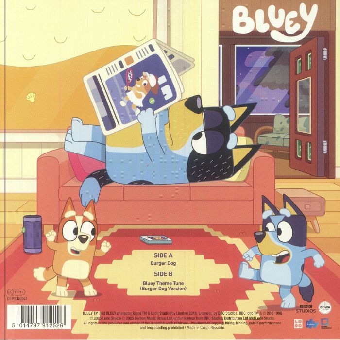 BLUEY - Burger Dog (Record Store Day RSD 2025) Vinyl at Juno Records.