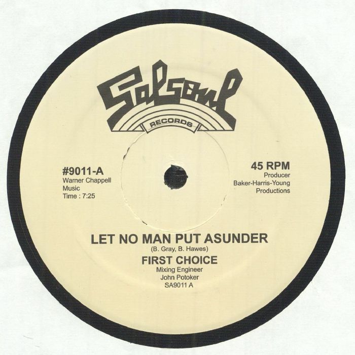 FIRST CHOICE - Let No Man Put Asunder Vinyl at Juno Records.