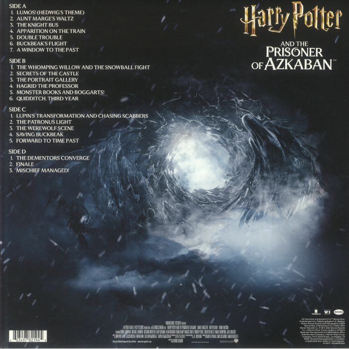 John WILLIAMS - Harry Potter & The Prisoner Of Azkaban (Soundtrack) (Record Store Day RSD 2025 ...