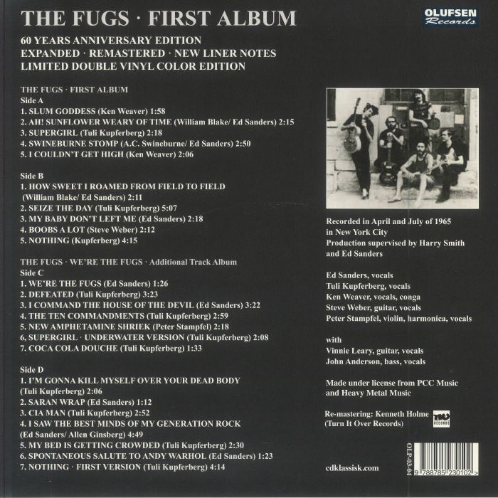 The FUGS - First Album (Record Store Day RSD 2025) Vinyl at Juno Records.