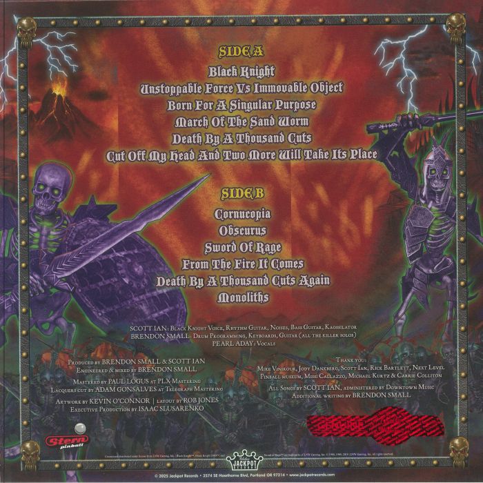 Scott IAN - Black Knight: Sword Of Rage (Pinball Soundtrack) (Record ...