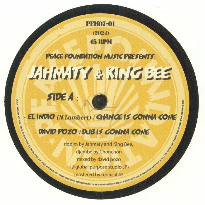 EL INDIO/DAVID POZO/JAHMATY/KING BEE - Change Is Gonna Come Vinyl at ...