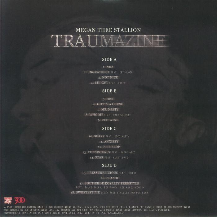 MEGAN THEE STALLION - Traumazine (Record Store Day RSD 2025) Vinyl at ...