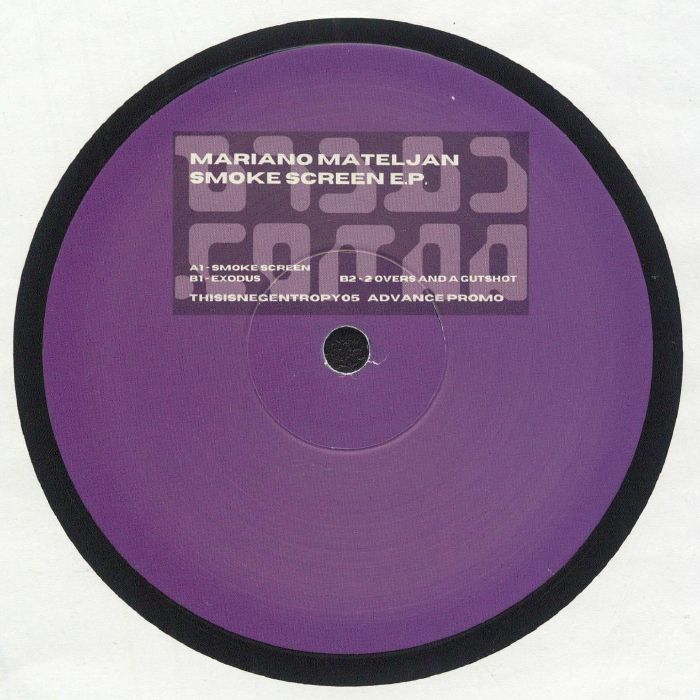 Mariano MATELJAN - Smoke Screen EP Vinyl at Juno Records.