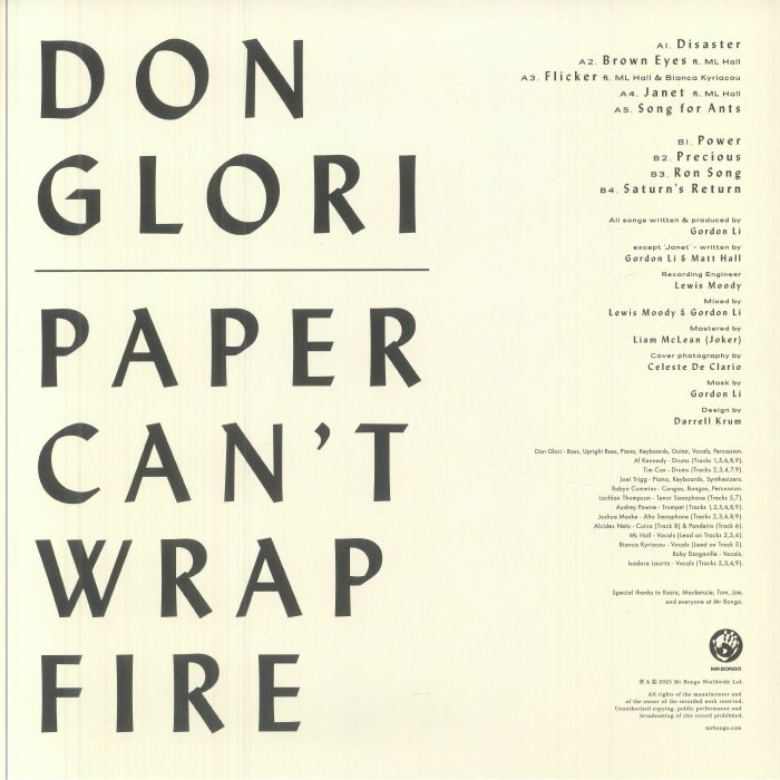 DON GLORI - Paper Can't Wrap Fire Vinyl at Juno Records.
