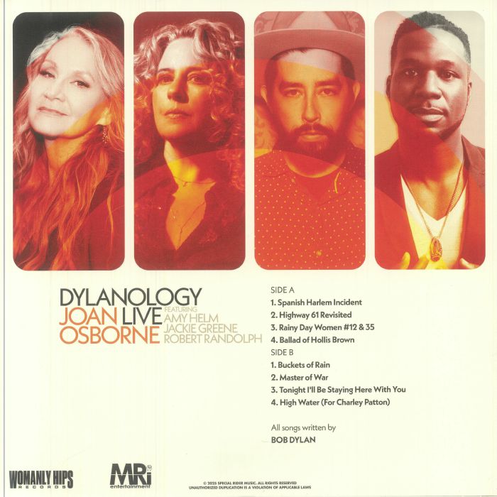 Joan OSBORNE feat AMY HELM/JACKIE GREENE/ROBERT RANDOLPH - Dylanology ...