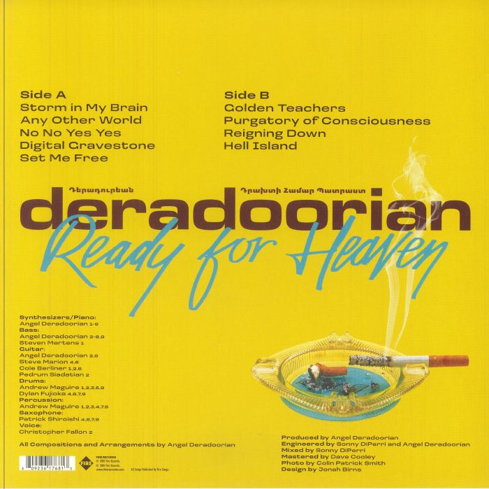 DERADOORIAN - Ready For Heaven Vinyl at Juno Records.