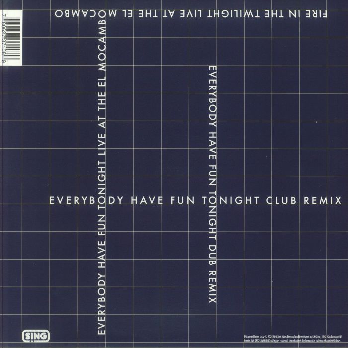 WANG CHUNG - Everybody Have Fun Tonight (Record Store Day RSD 2025 ...