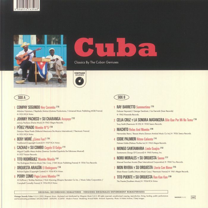 VARIOUS - Vintage Sounds: Cuba Vinyl at Juno Records.