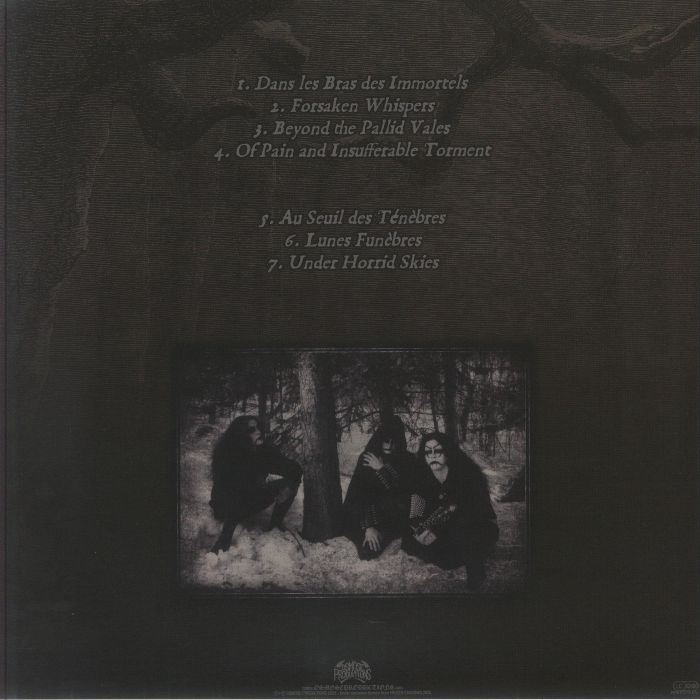 FROZEN SHADOWS - Dans Les Bras Des Immortels (reissue) Vinyl at Juno ...