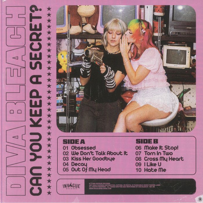 DIVA BLEACH - Can You Keep A Secret? Vinyl at Juno Records.