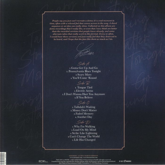 Francis ROSSI - The Way We Were Vol 1 Vinyl at Juno Records.